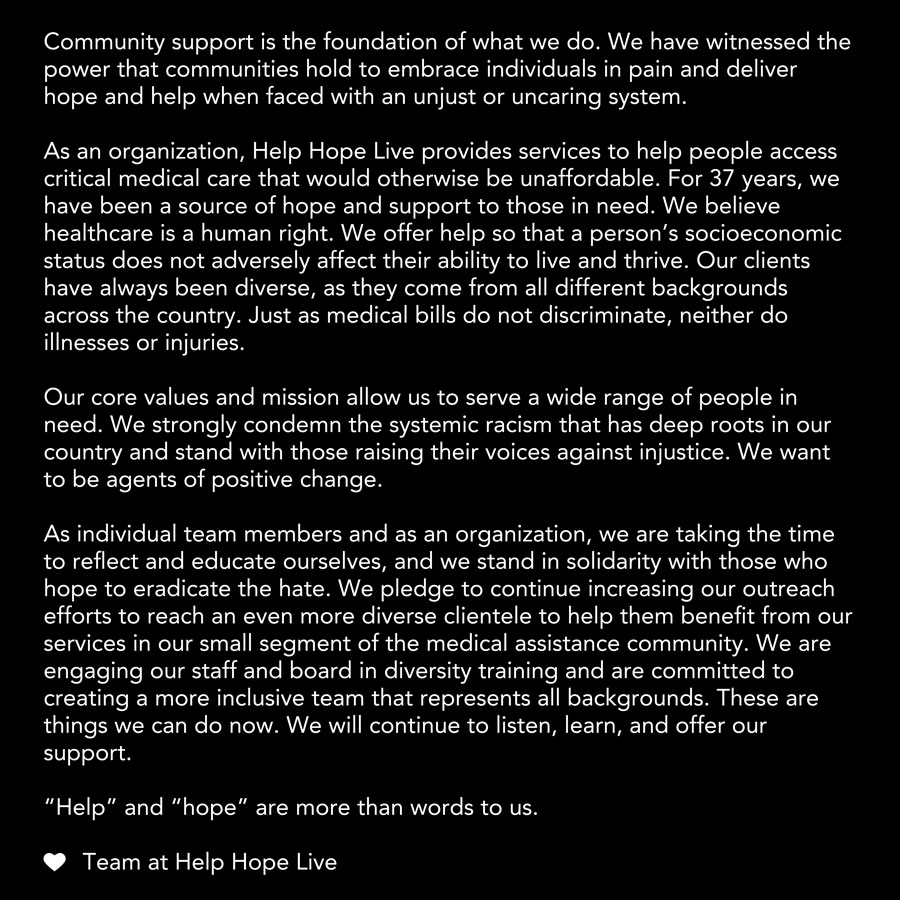 Medical Fundraising Site for Bills and Expenses - Help Hope Live